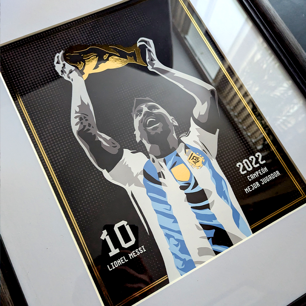 Lionel Messi World Cup Poster – Mark Serrano